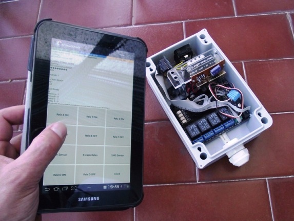 GSM/GPRS Relay Control Module → Lingtronic